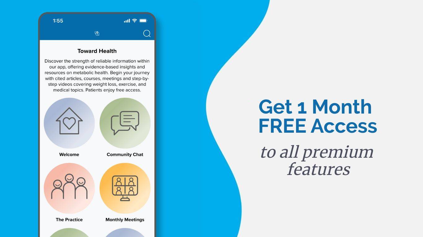 Free Premium App Access - Toward Health
